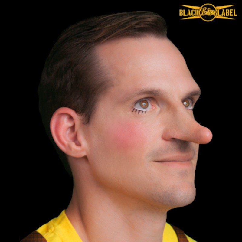Prosthetic Nose Makeup | Saubhaya Makeup